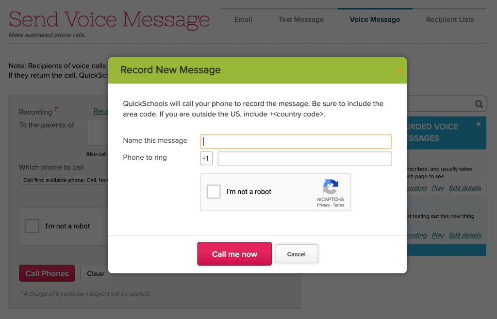 Voice Messaging - QuickSchools Blog