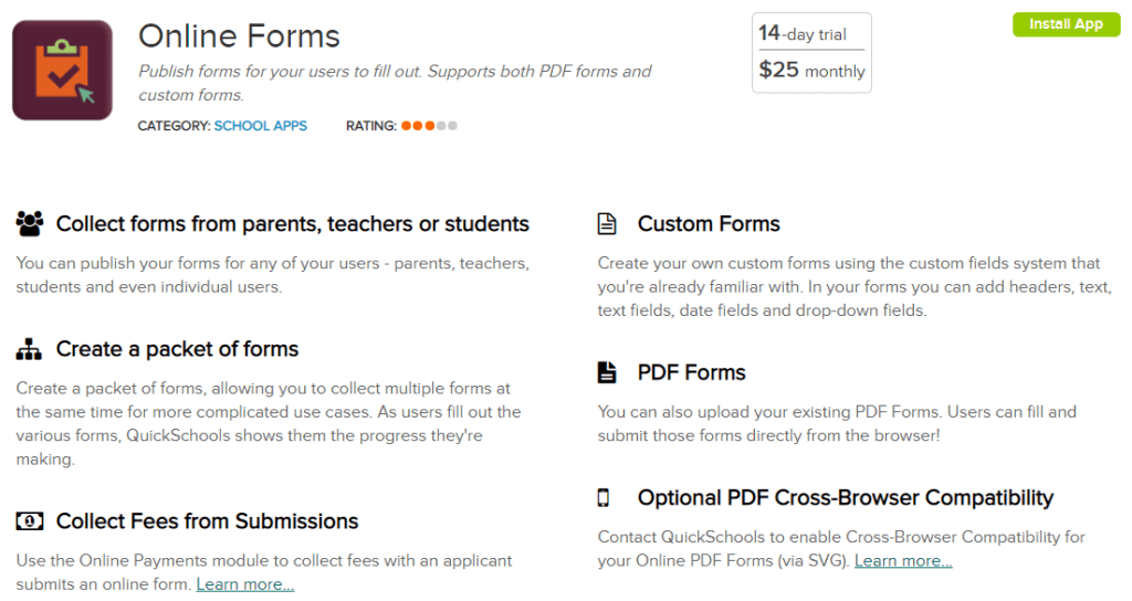 Online Forms Webinar : The Basics